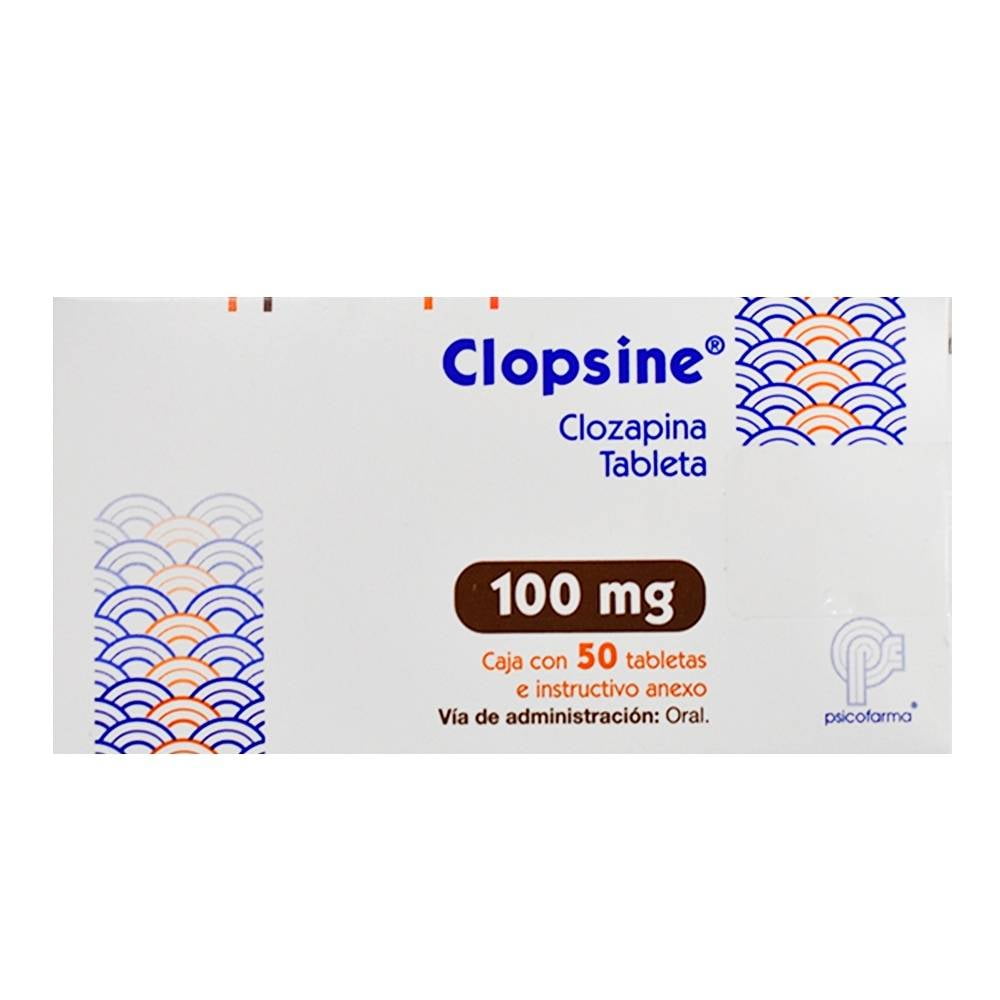 CLOPSINE 100 MG TAB 50 | Walmart en línea