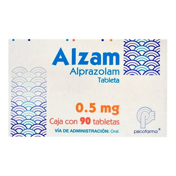 ALZAM 0.50 MG TAB 90 | Walmart en línea