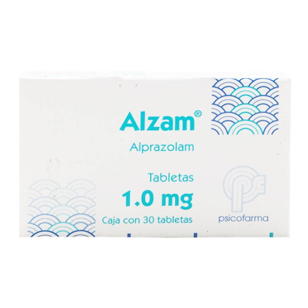 Alzam 1.0 mg, 30 tabletas | Walmart en línea