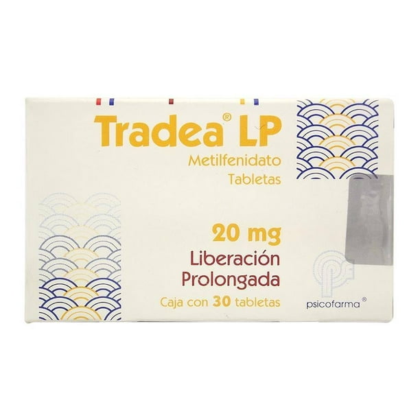 Tradea LP 20 mg 30 tabletas de liberación prolongada | Walmart en línea