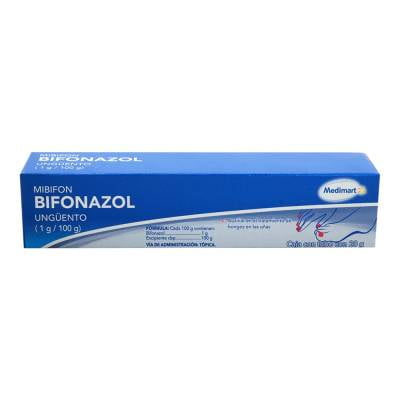Bifonazol Medimart ungüento 1 g/100 g tubo con 20 g | Walmart en línea