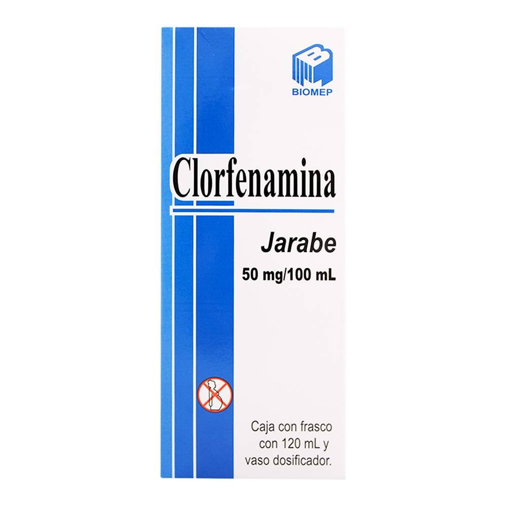 Clorfenamina 50 mg/100 ml, jarabe 120 ml y vaso dosificador | Walmart ...