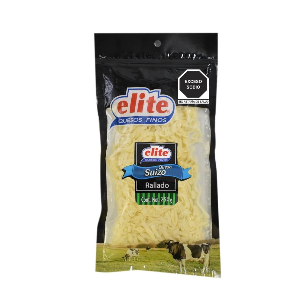 Queso suizo Elite rallado 250 g | Walmart en línea