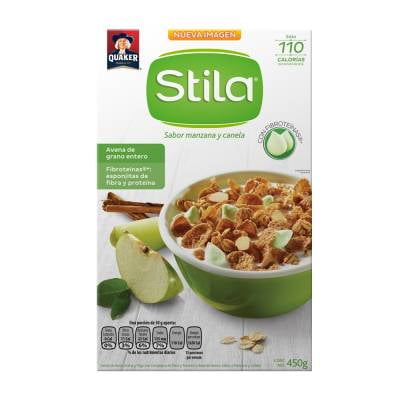 Cereal Quaker Stila sabor manzana y canela 450 g | Walmart en línea