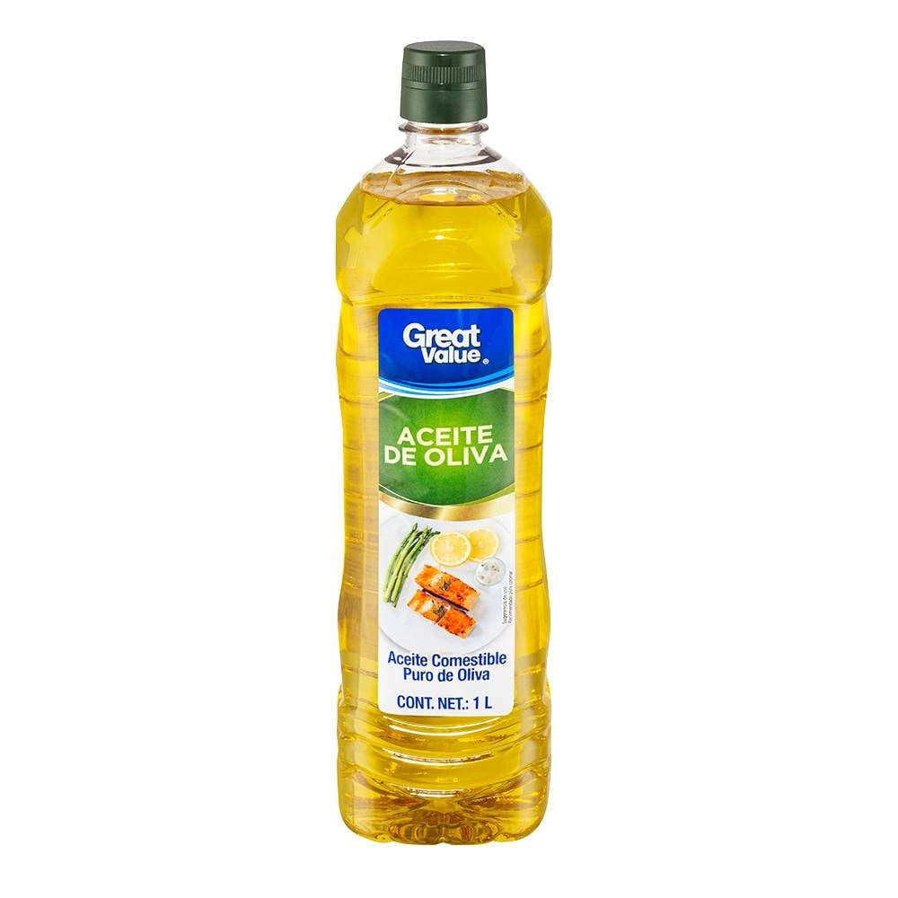 Aceite de oliva Great Value 1 l | Walmart en línea