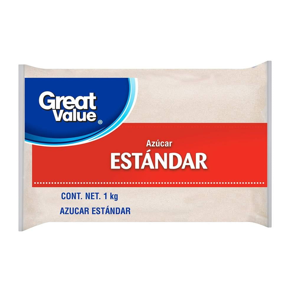 Azúcar Great Value estándar 1 kg | Bodega Aurrera en línea