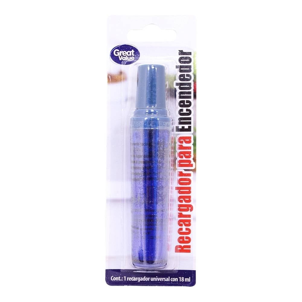 Recargador para Encendedor Great Value Universal con 18 ml || Bodega ...