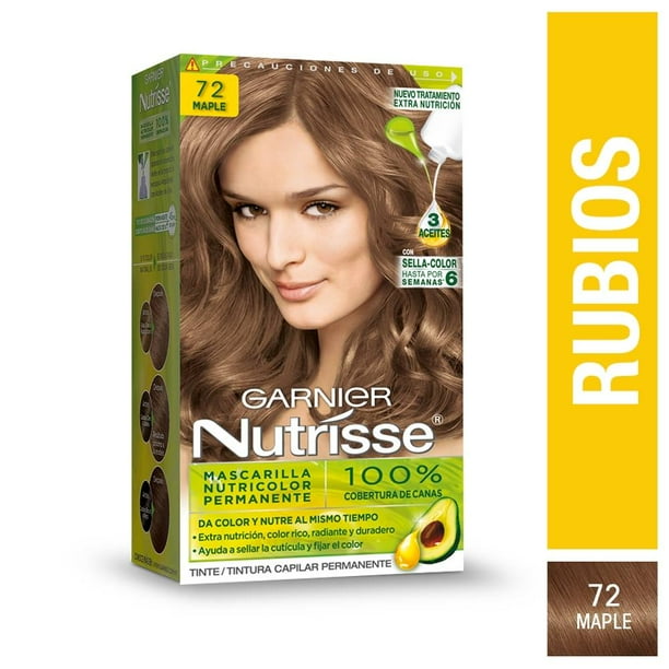 Tinte para cabello Garnier Nutrisse 72 maple | Walmart en línea