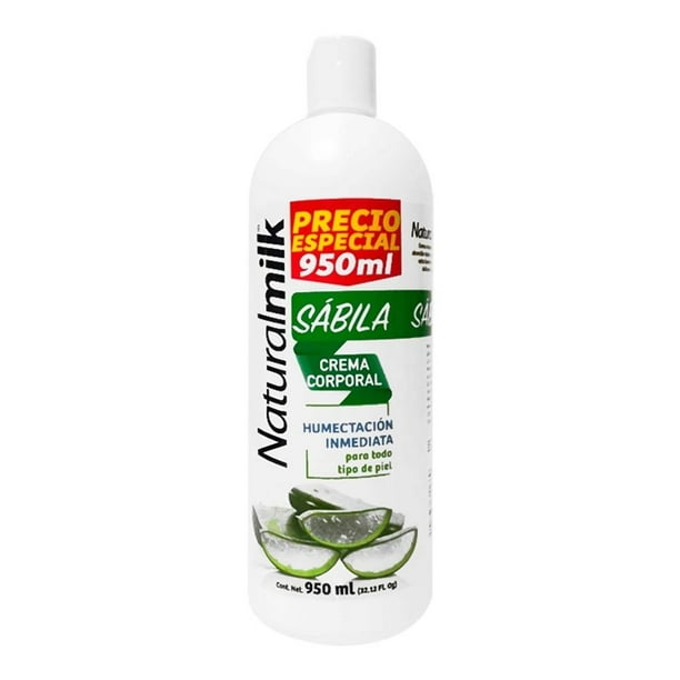 Crema corporal Naturalmilk sábila para todo tipo de piel 950 ml | Walmart en línea