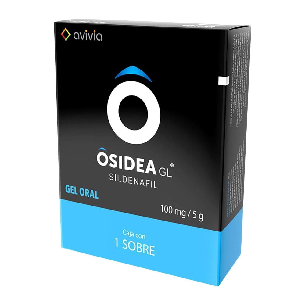 Sildenafil gel oral OsideaGL® 100 mg/5mg caja con 1 sobre | Walmart en ...