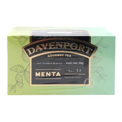 Té de menta Davenport 25 sobres de 2 g c/u | Walmart en línea