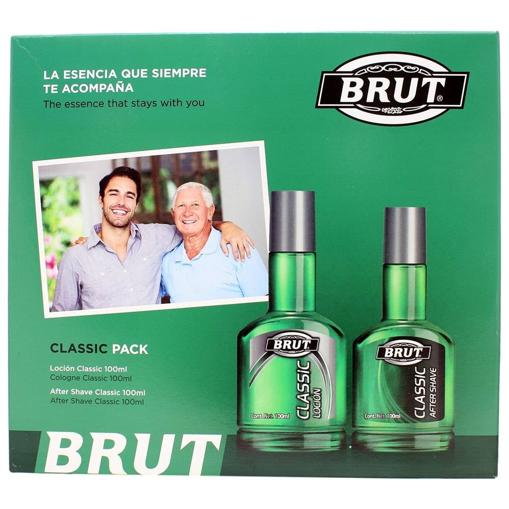Loción Brut 100 ml más after shave 100 ml brut classic | Walmart en línea