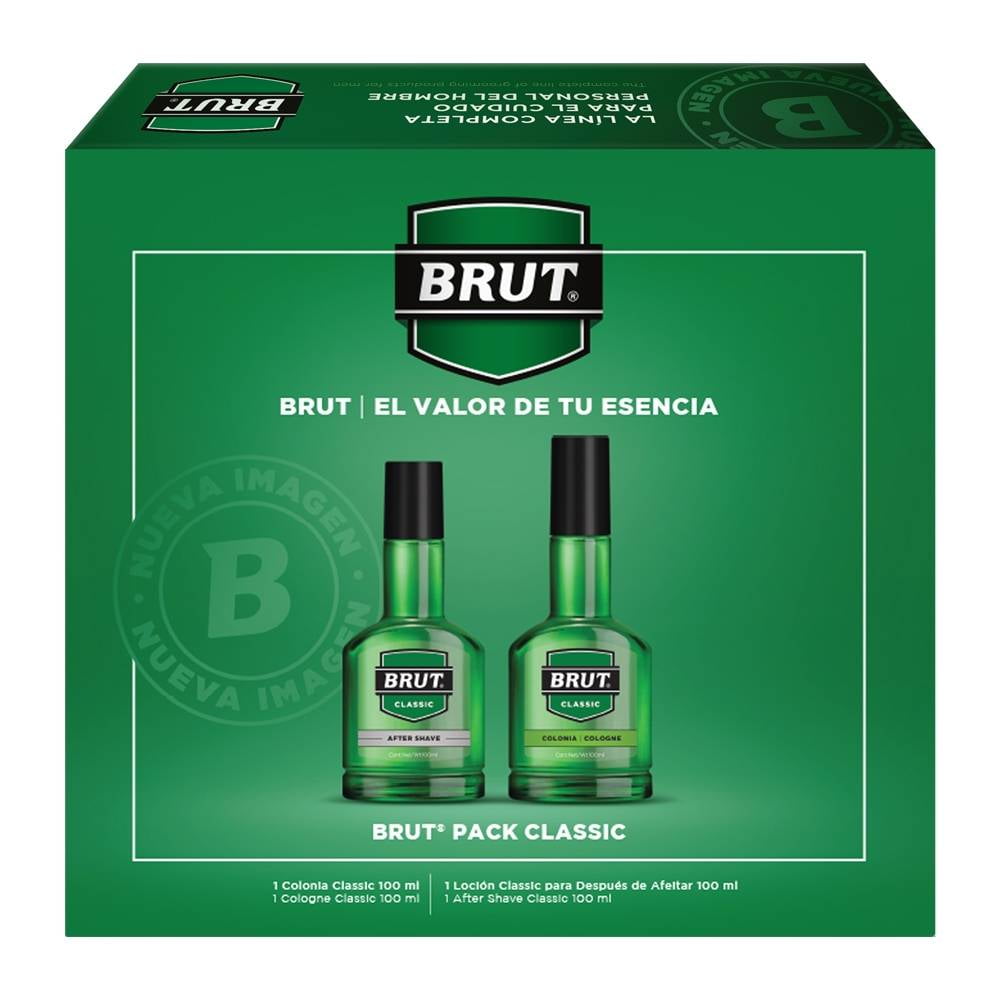 Kit Brut 1 colonia classic 100 ml + 1 loción classic para después de ...