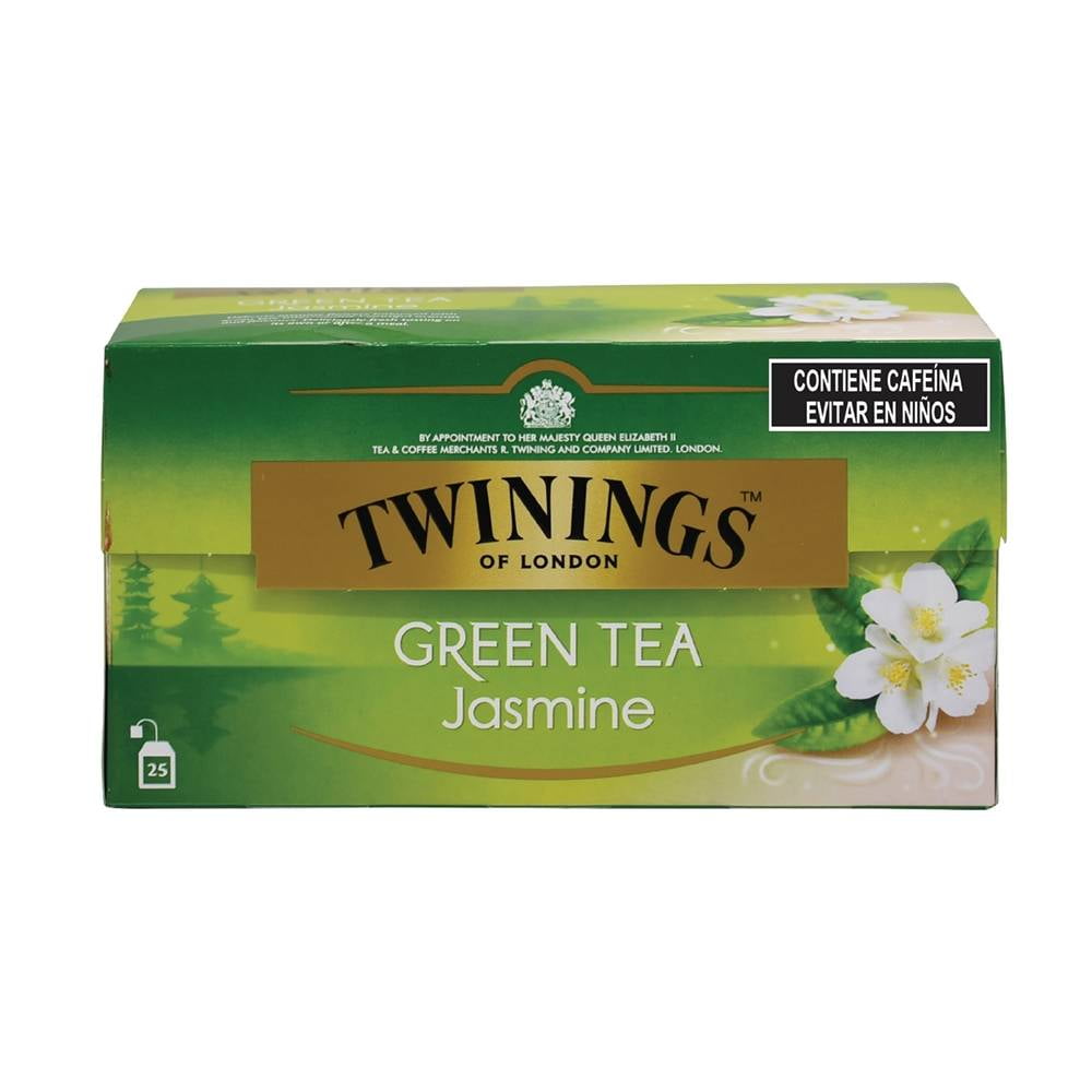 Té verde Twinings con aroma a jazmín 25 sobres de 1.8 g c/u || Bodega ...