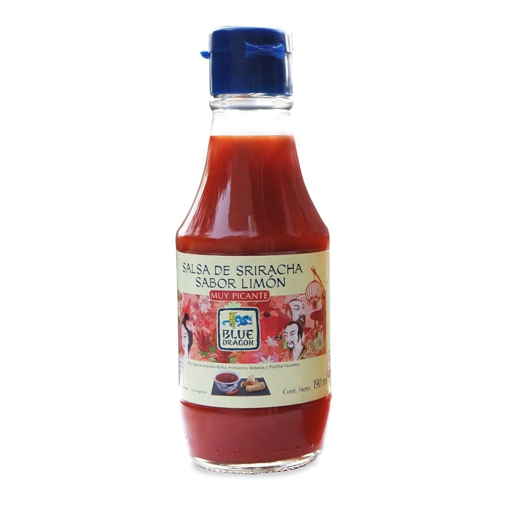 Salsa de sriracha Blue Dragon muy picante, sabor limón 190 g | Walmart ...