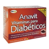 Vitaminas Anavit cápsulas para diabéticos 60 pzas | Walmart en línea