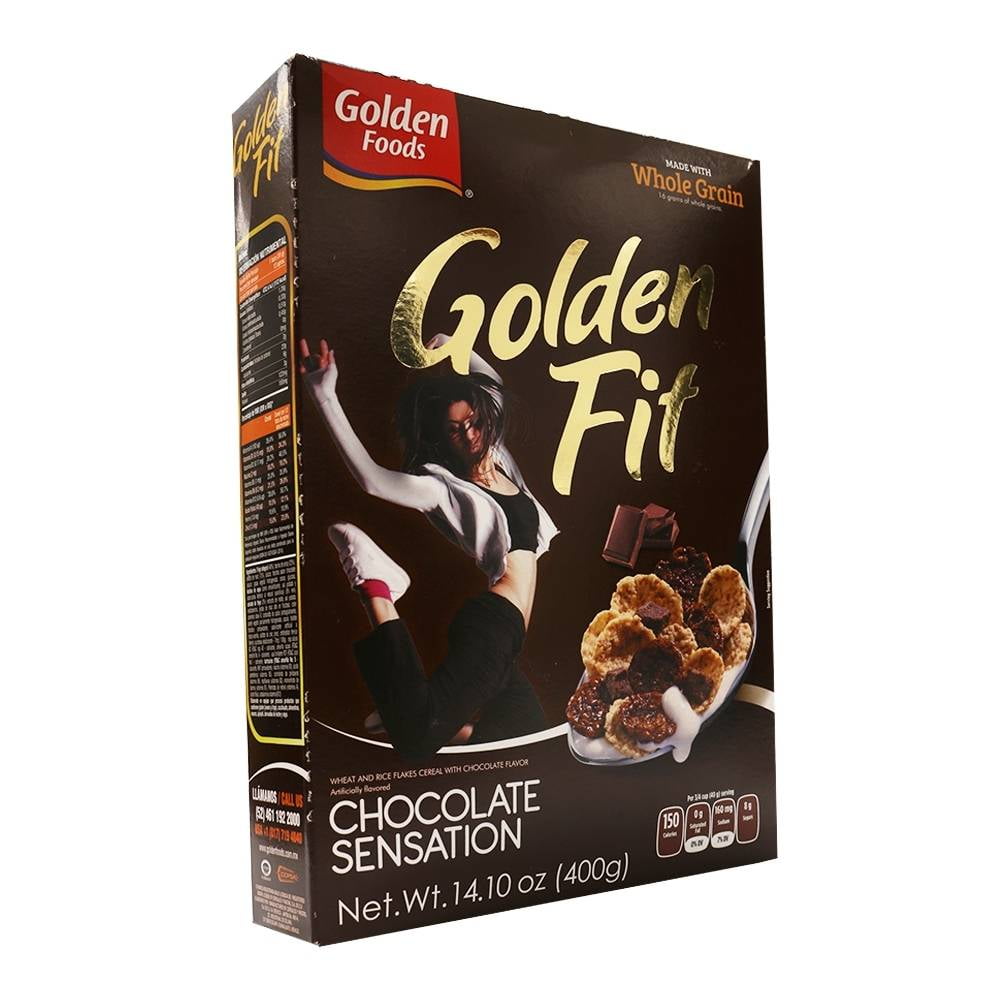 Cereal Golden Foods golden fit, chocolate 400 g | Walmart en línea