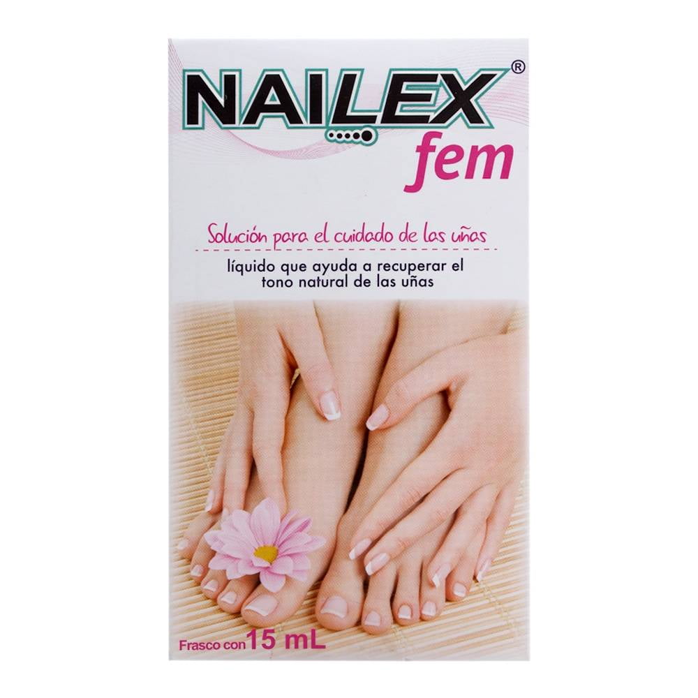 Nailex fem solución para el cuidado de las uñas 15 ml | Walmart en línea