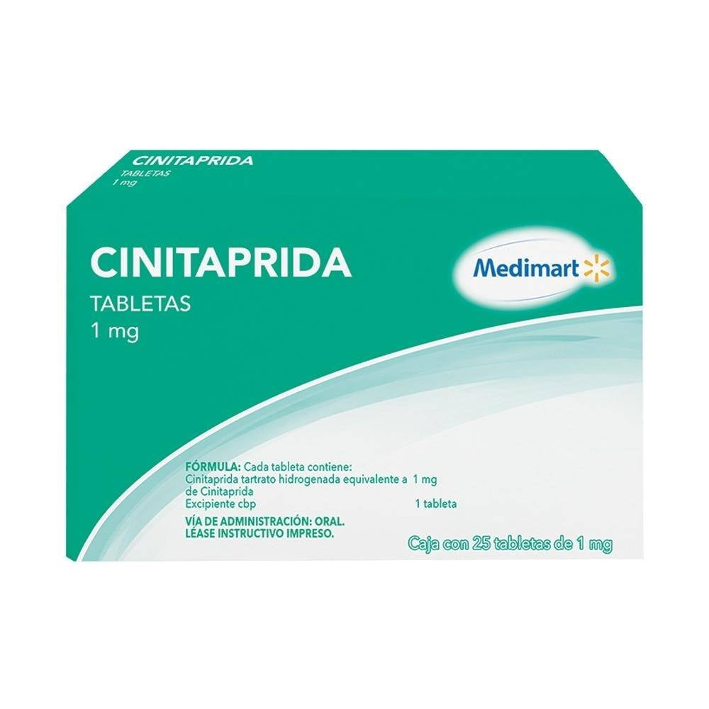 Cinitaprida Medimart 1 mg 25 tabletas | Walmart en línea