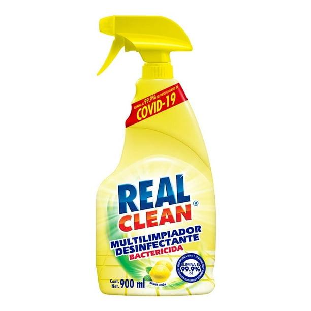 Desinfectante Real Clean multiusos bactericida 900 ml | Walmart en línea