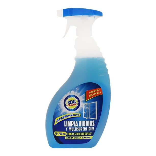 Limpia vidrios Real Clean antiempañante 750 ml | Walmart en línea