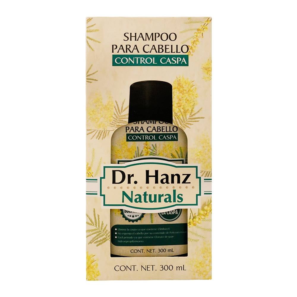 Shampoo Dr. Hanz Naturals control caspa 300 ml | Walmart en línea