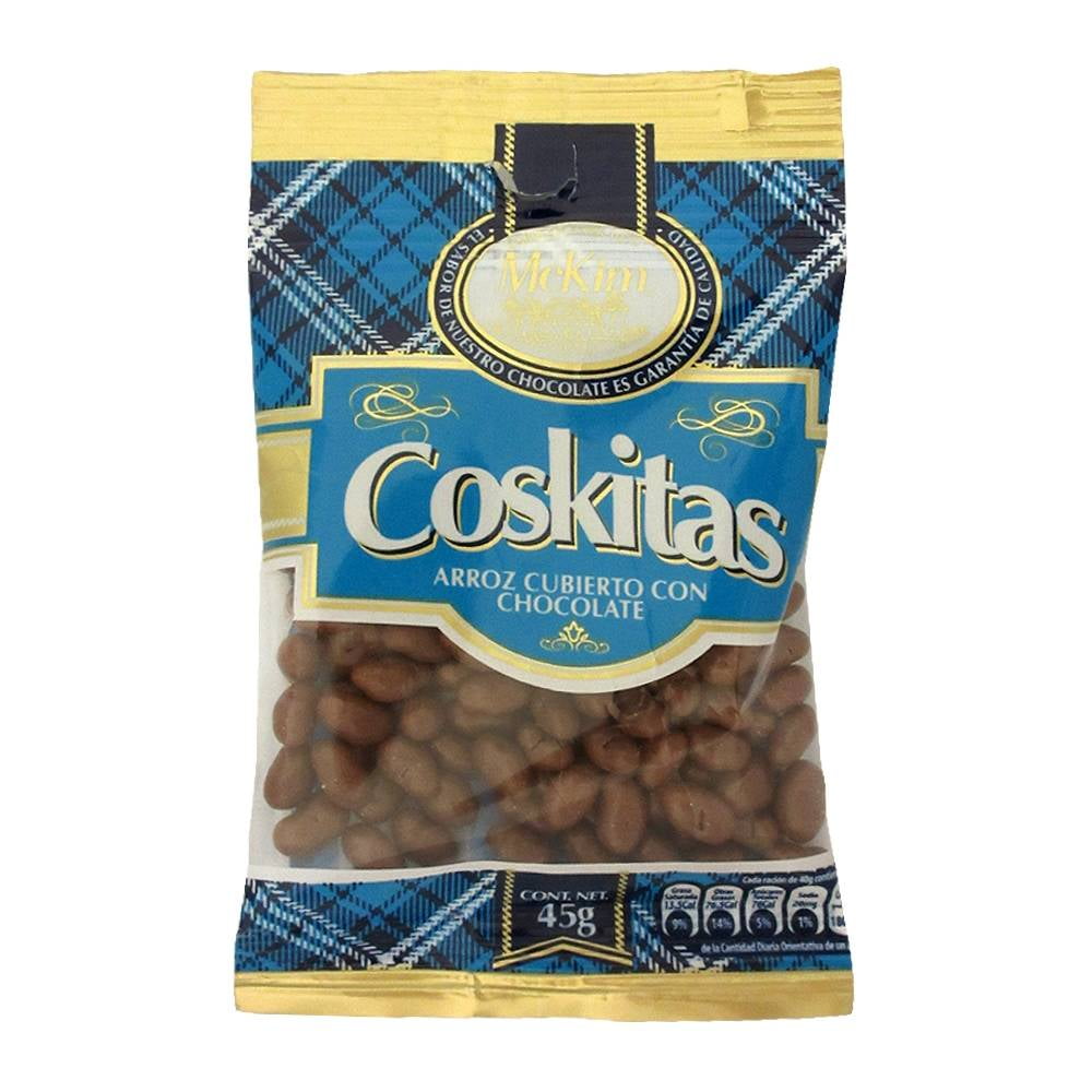 Arroz crocante McKim Coskitas cubierto con chocolate 45 g | Walmart en ...