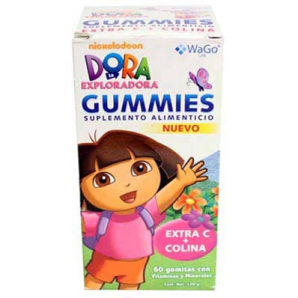 Suplemento alimenticio Gummies Dora La Exploradora 120 g | Walmart en línea