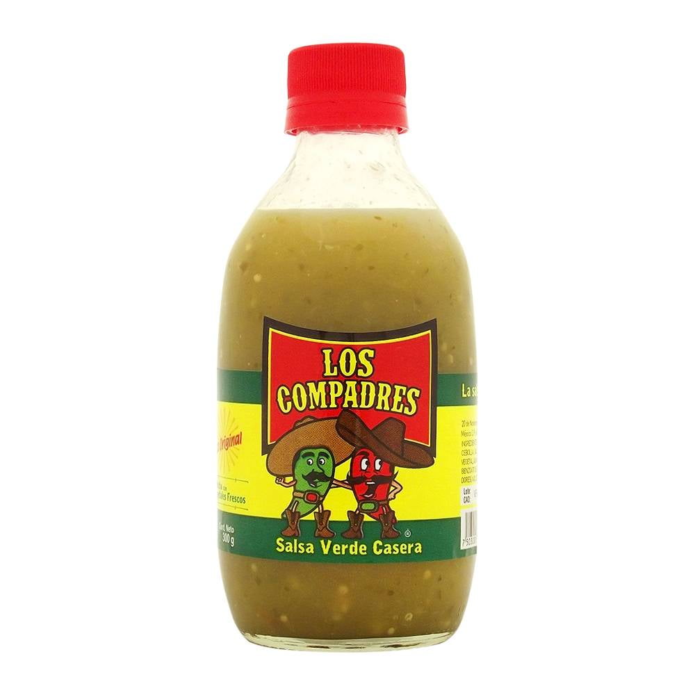 Salsa verde Los Compadres casera 300 g | Walmart en línea