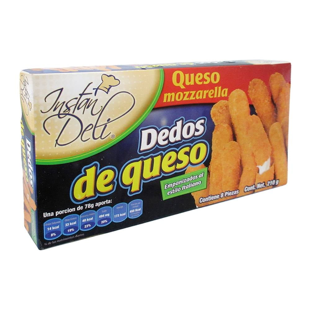 Dedos de queso mozzarella Instan Deli empanizados 8 pzas | Walmart en línea