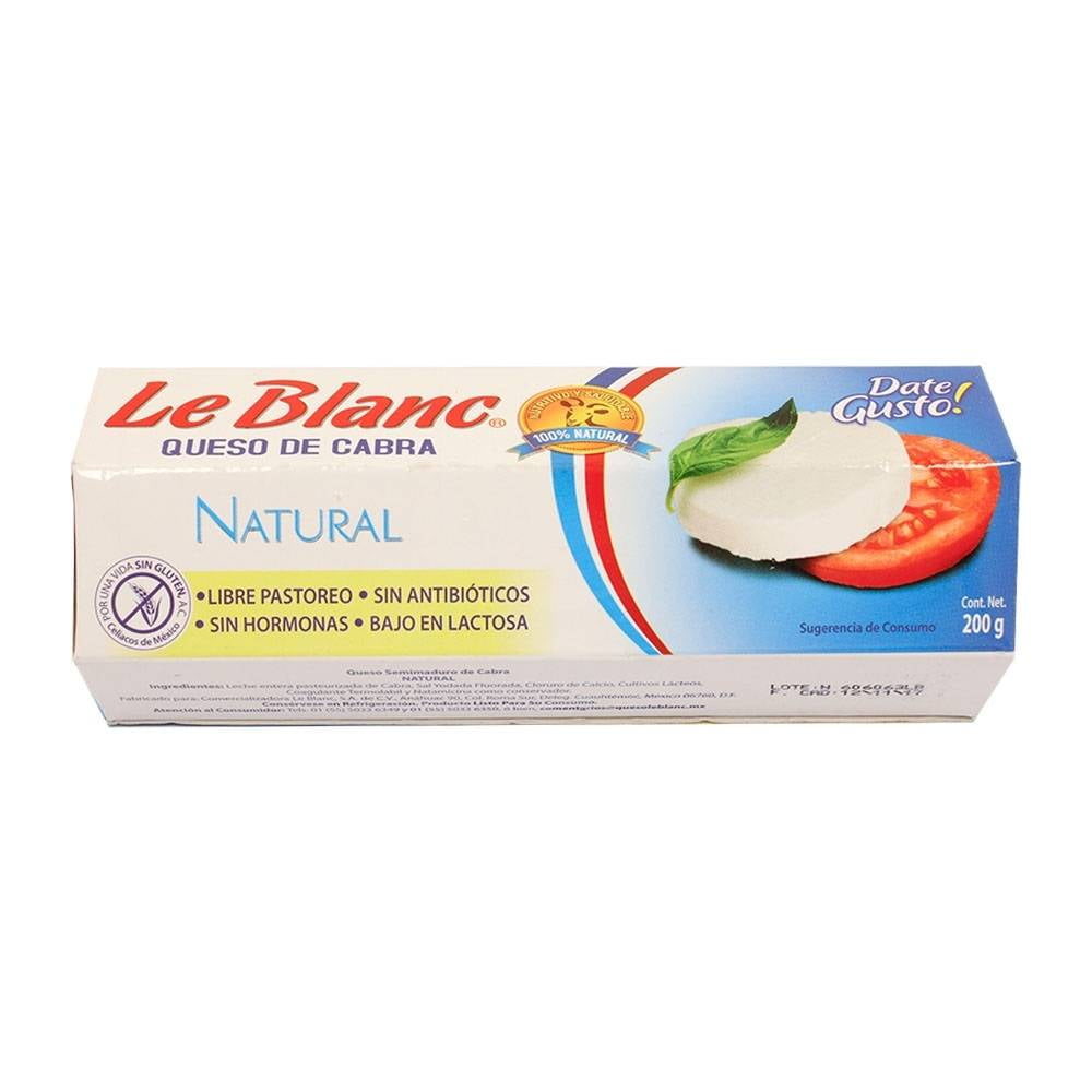 Queso de cabra Le Blanc natural 200 g | Walmart en línea
