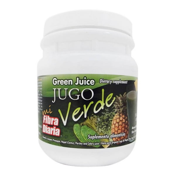 Suplemento alimenticio Mi Fibra Diaria jugo verde en polvo 800 g ...