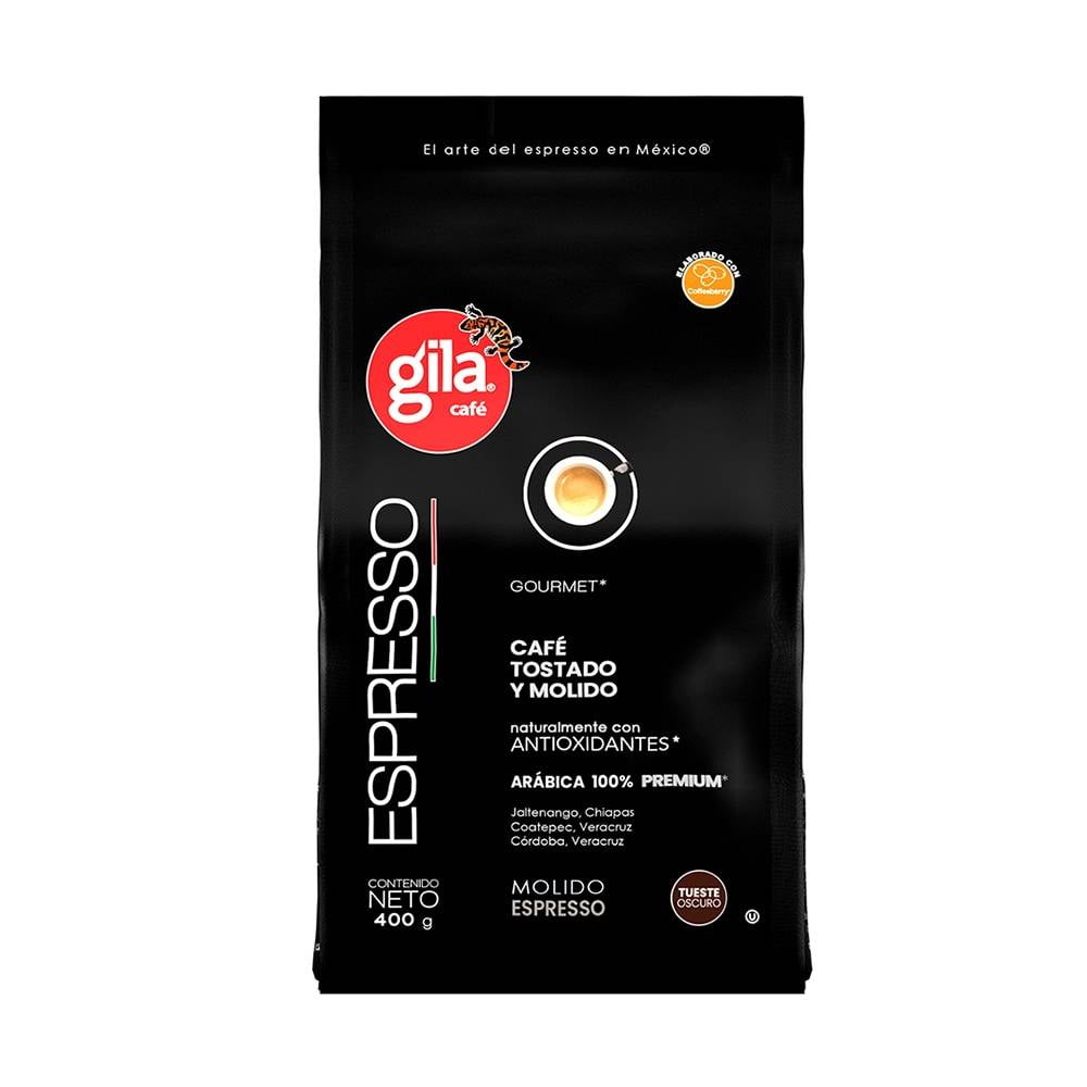 Café Gila Espresso tostado y molido 400 g | Walmart en línea