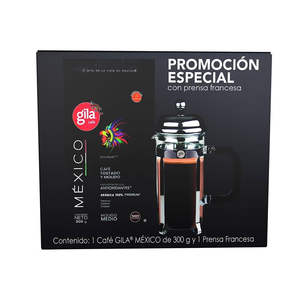 Café Gila México 300 g + prensa francesa | Walmart en línea