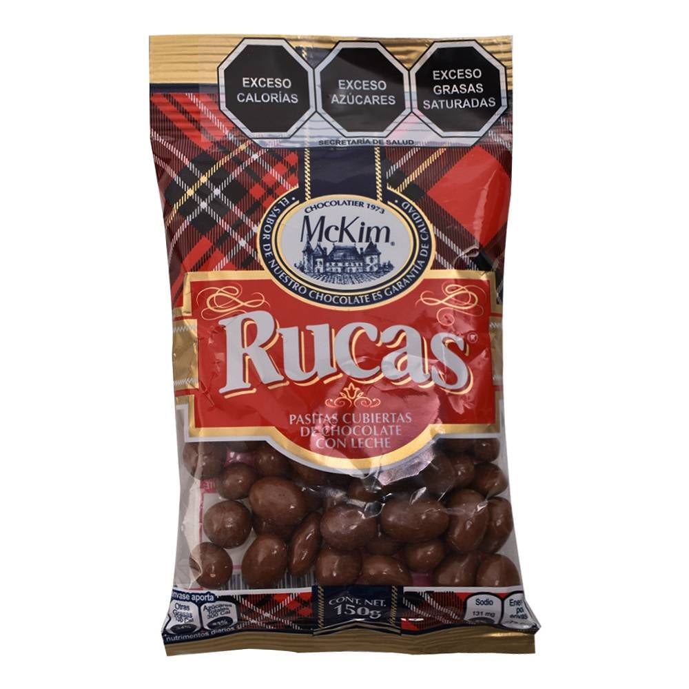 Pasitas Mc Kim Rucas cubiertas de chocolate 150 g | Walmart en línea