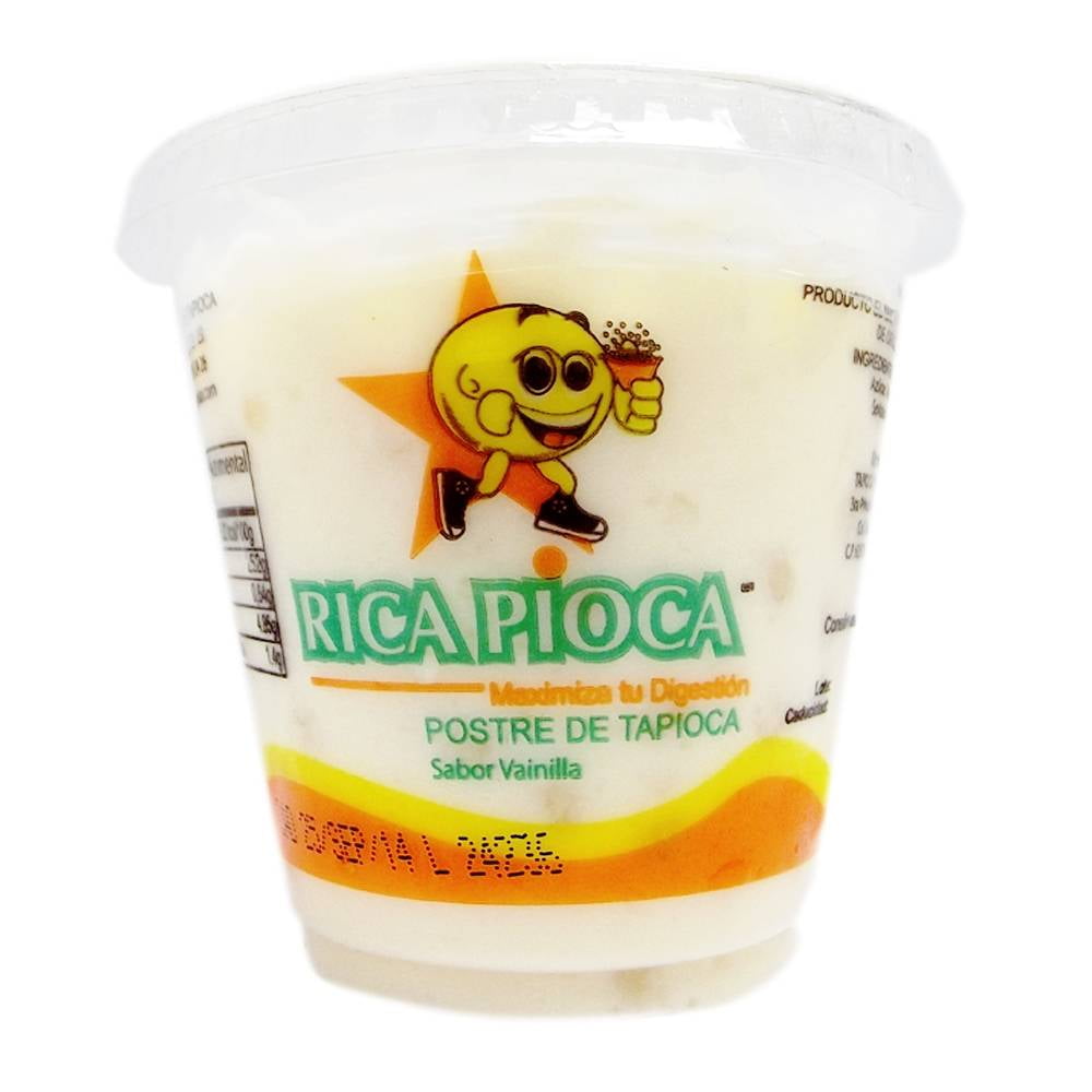 Postre de tapioca Rica Pioca sabor vainilla 180 g | Walmart en línea