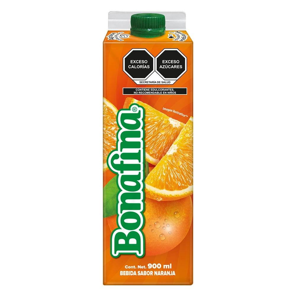 Bebida Bonafina sabor naranja de 900 ml | Walmart en línea