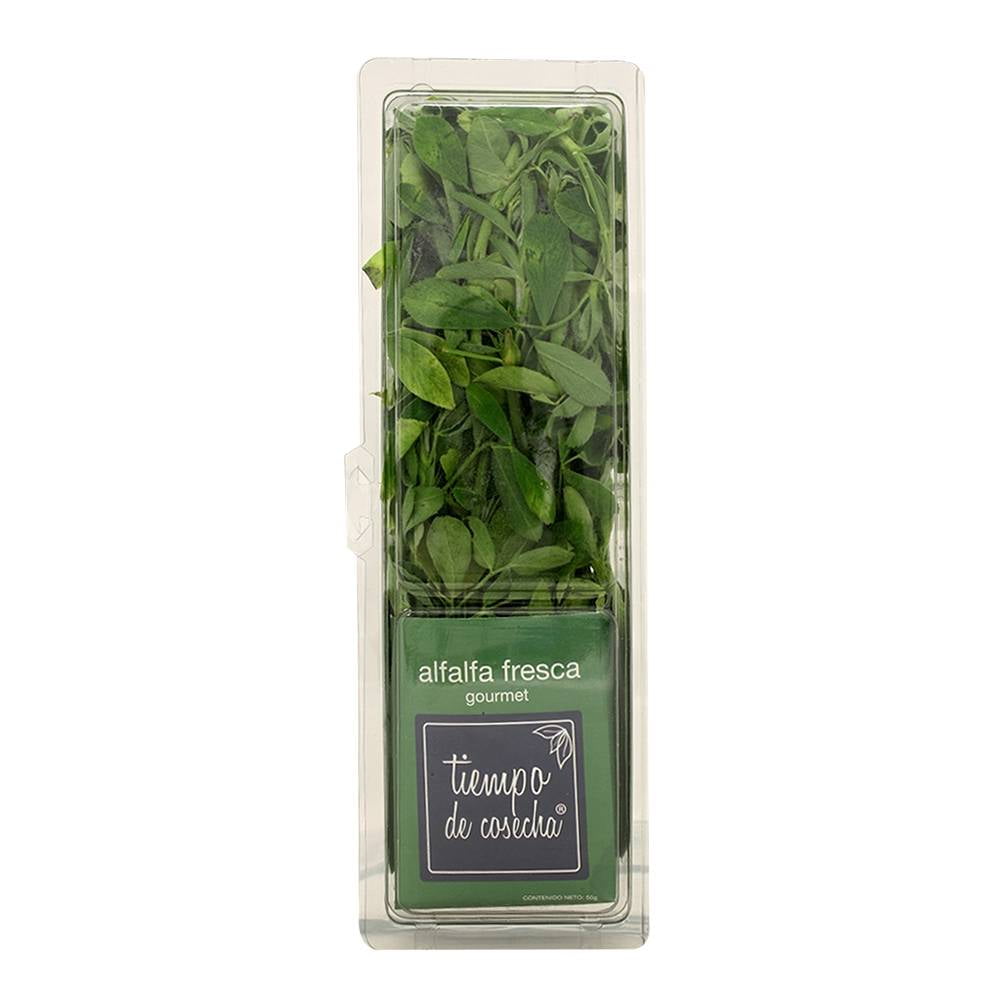 Alfalfa fresca Tiempo de Cosecha gourmet 50 g | Walmart en línea