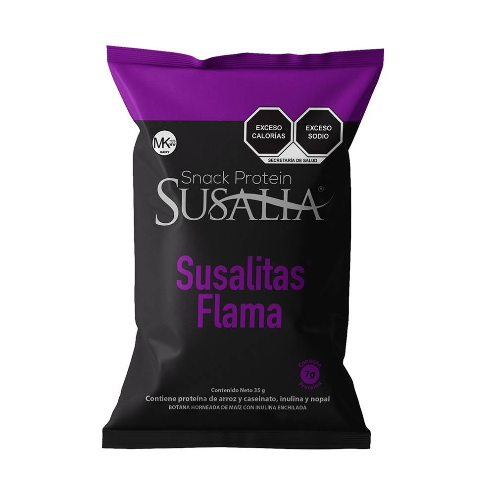 Botana Susalia proteína snack Susalitas flama 35 g | Walmart en línea