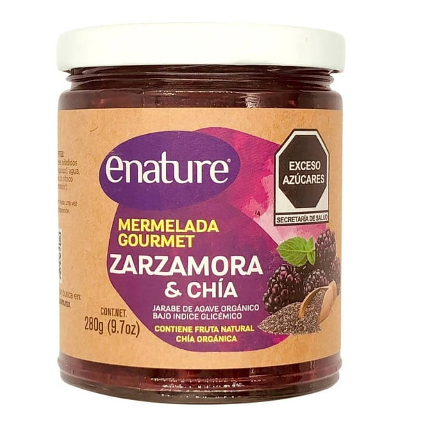 Mermelada Enature de Zarzamora con Chía 280 g | Walmart en línea