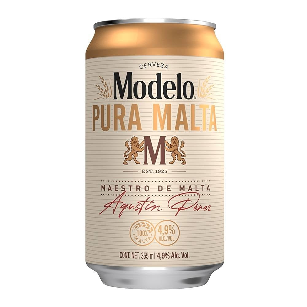 Cerveza Modelo Pura Malta 355 ml | Walmart en línea