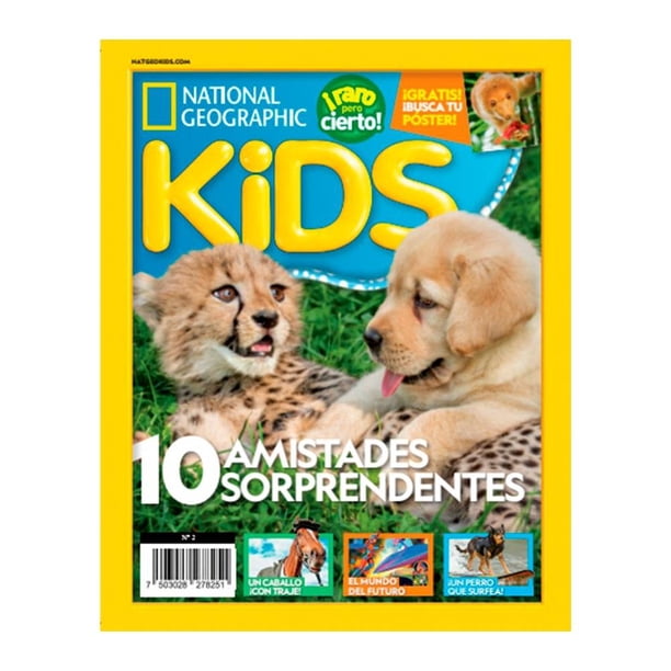 Revista Nat Geo Kids Panini Edición 2 | Walmart en línea