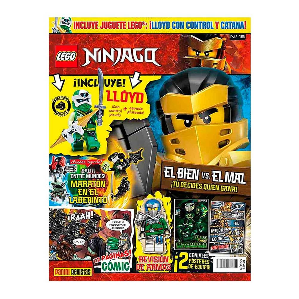 Revista LEGO Ninjago Panini Revistas Edición 18 | Walmart en línea