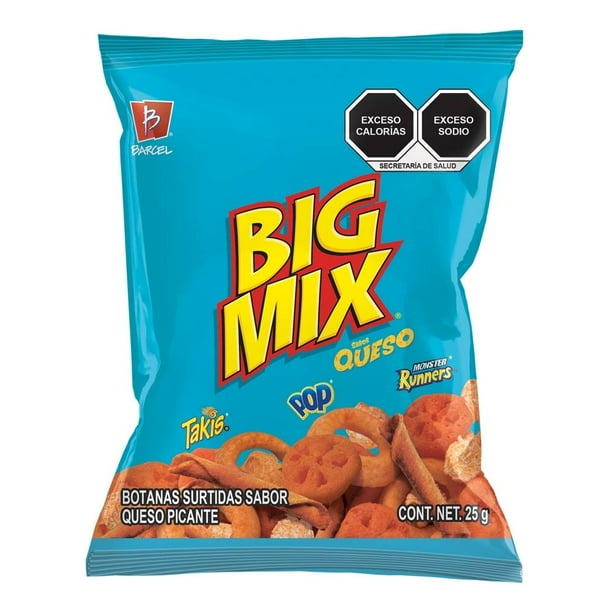 Big Mix Barcel queso de 25 g | Walmart en línea