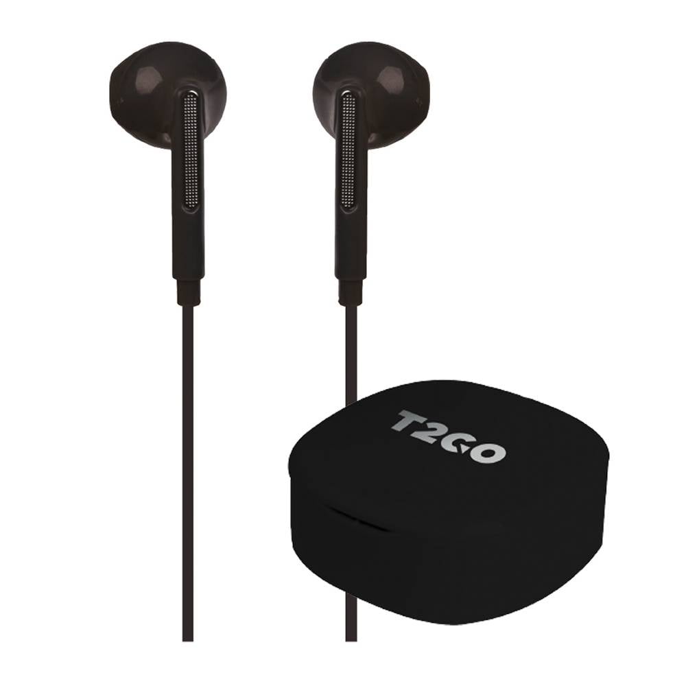 Audífonos con Case T2GO TG-E84742 Negros | Walmart en línea