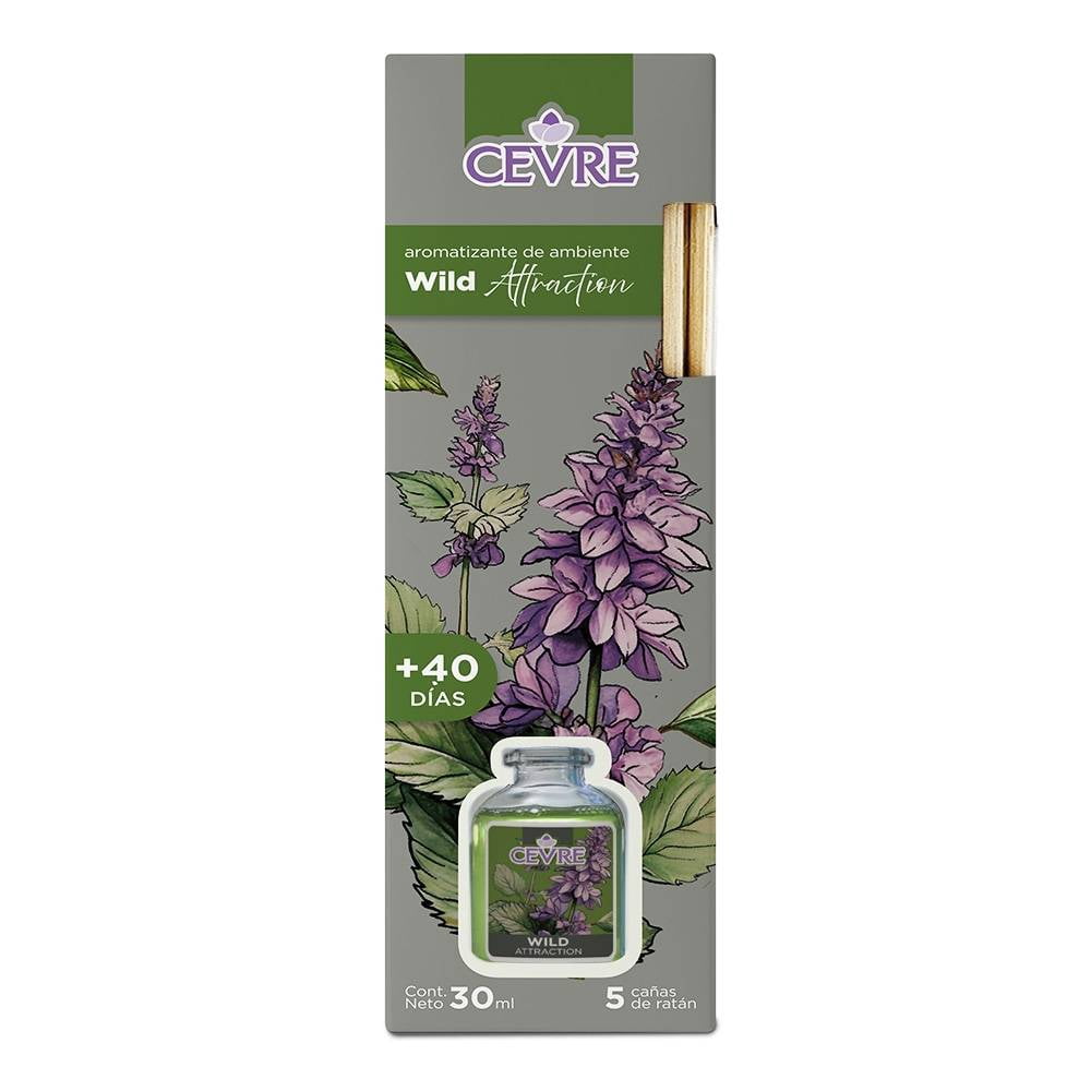 Difusor Cevre Wild Attraction 30ML || Bodega Aurrera Despensa a tu Casa