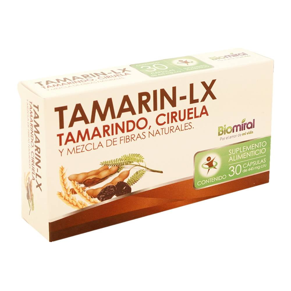 Suplemento alimenticio Tamarin-LX 445 mg 30 cápsulas | Walmart en línea