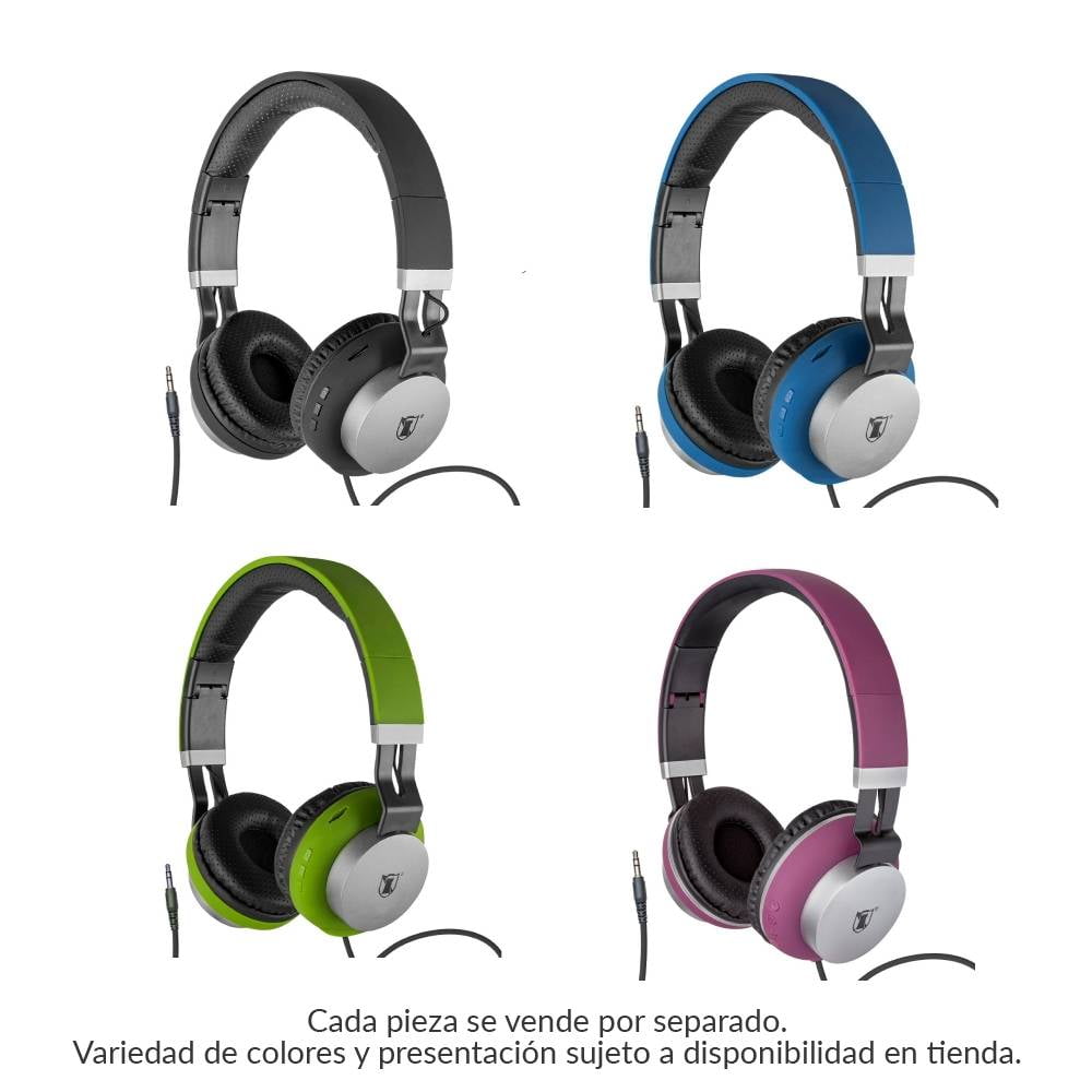 Audífonos manos libres Bluetooth Mitzu recargable con puerto micro SD ...