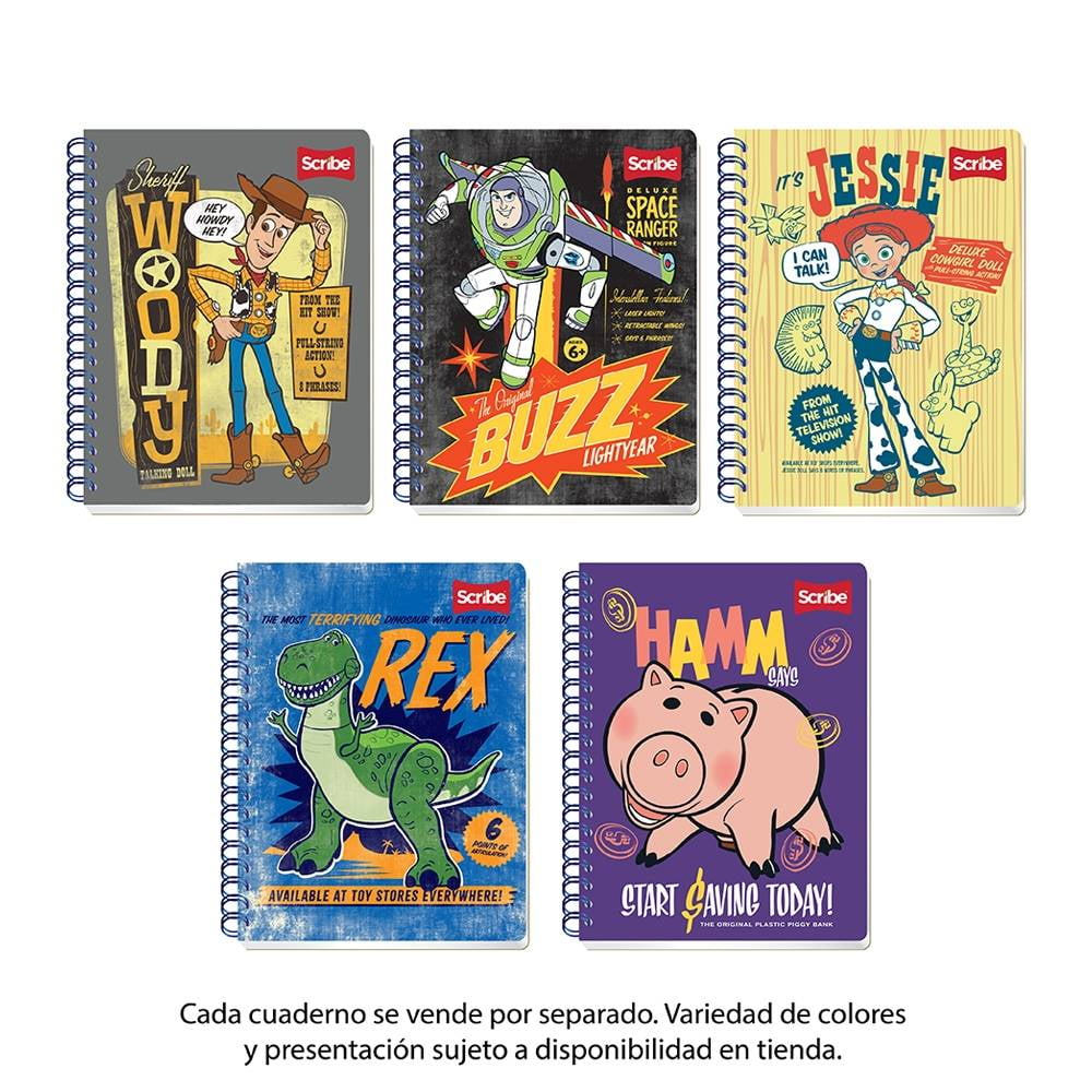 Cuaderno Profesional Scribe Toy Story Cuadro Grande 100 Hojas Varios ...