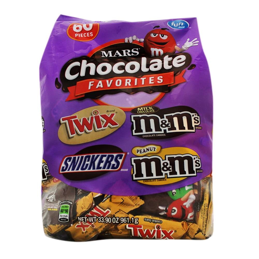 Chocolates m&m's surtidos 60 pzas | Walmart en línea